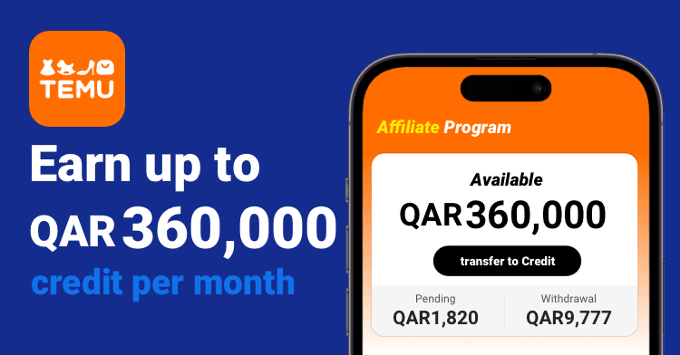 Affiliate Program - Temu Qatar